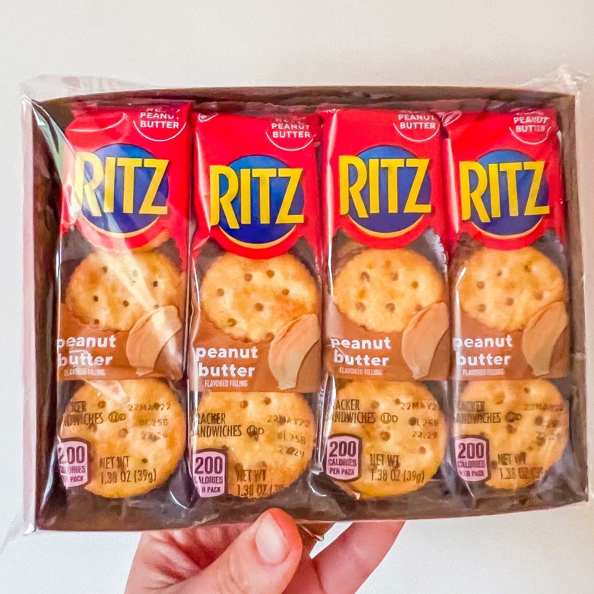 Peanut Butter Filled Crackers from Ritz - Vegan Product Reviews ...