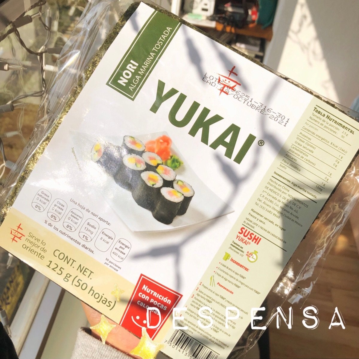 Alga Nori from Yukai - Vegan Product Reviews & Ratings | abillion