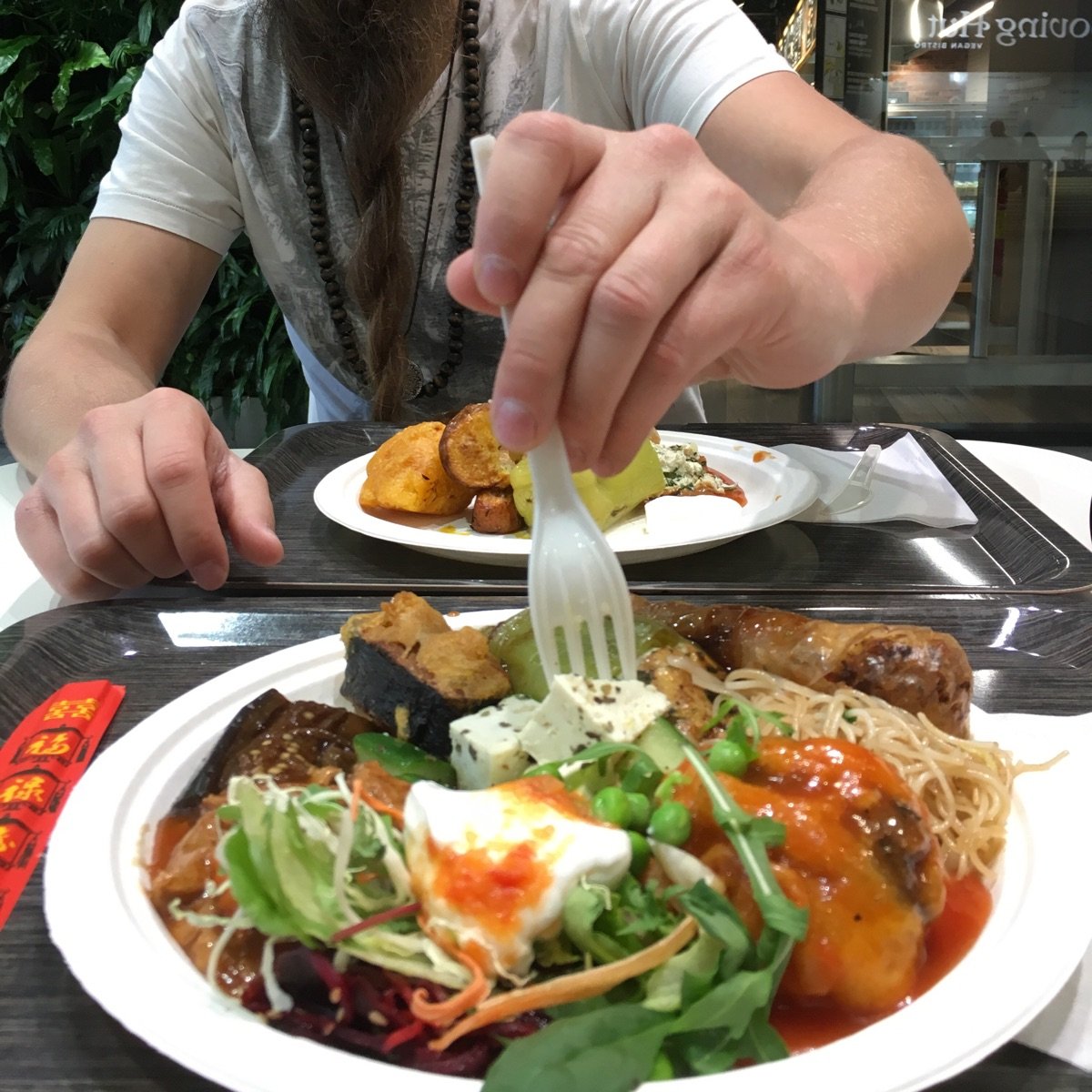 Vegan buffet at Loving Hut, Prague - Vegan Dish Reviews & Ratings ...