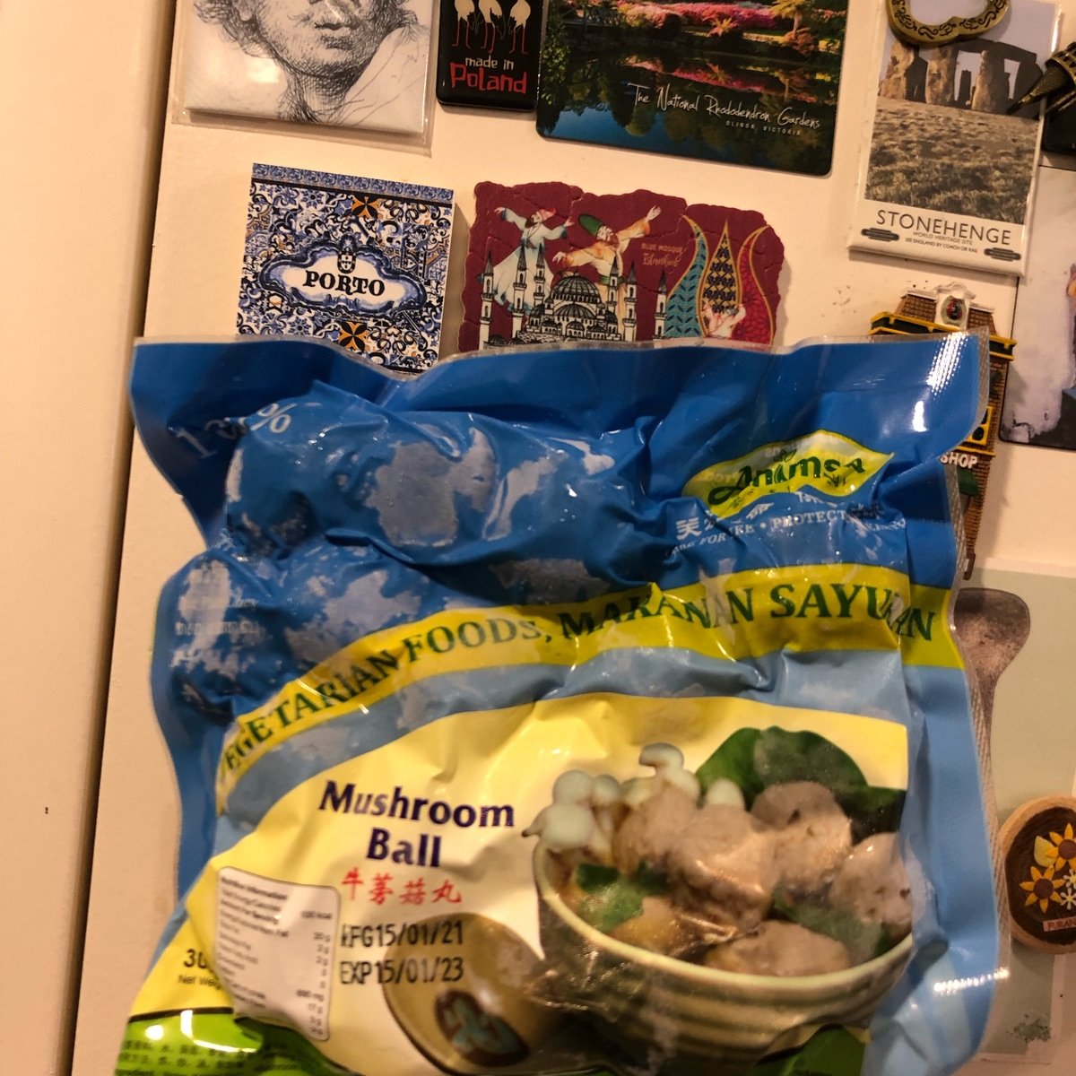 Mushroom Balls from Ahimsa - Vegan Product Reviews & Ratings | abillion