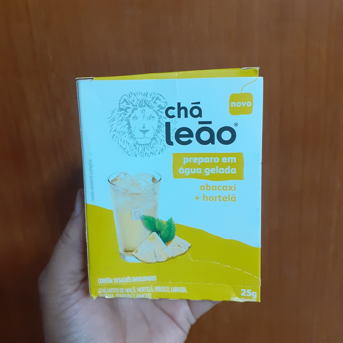 chá gelado abacaxi + hortelã from Matte Leão - Vegan Product Reviews ...