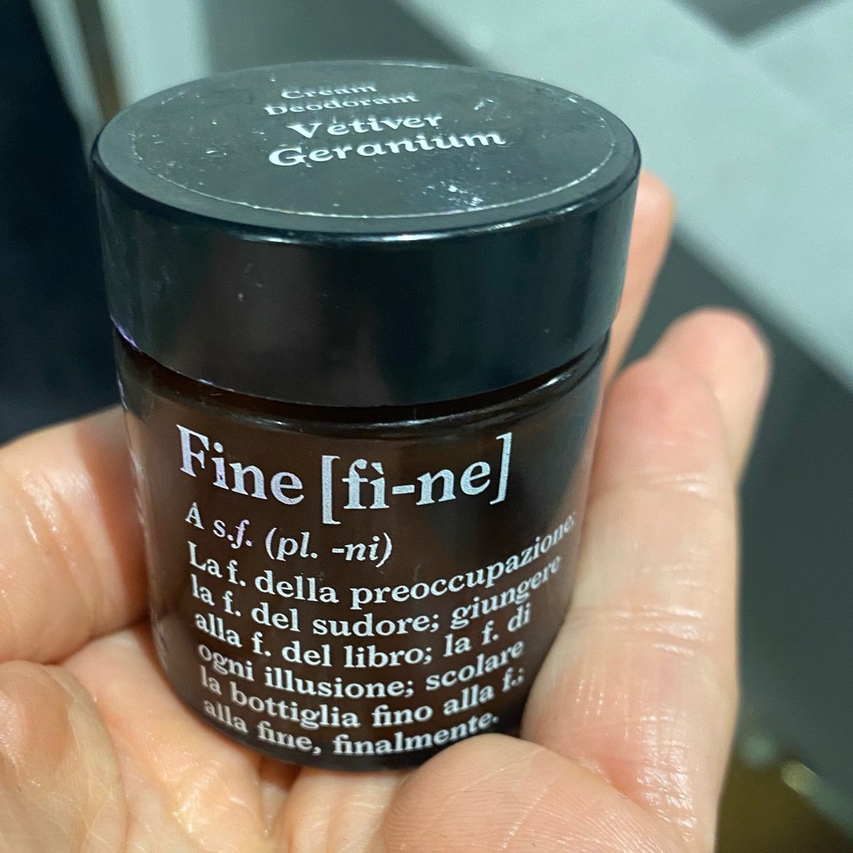 Fine deodorant vetiver geranium from Fine Deodorant - Vegan Product ...