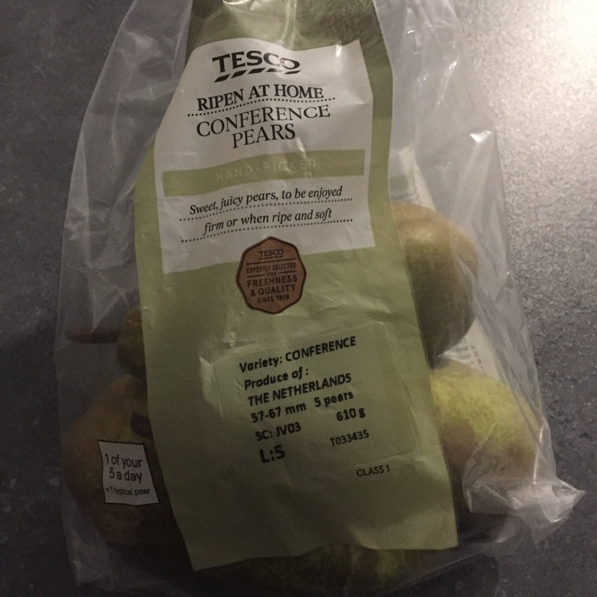 Conference pears from Tesco - Vegan Product Reviews & Ratings | abillion
