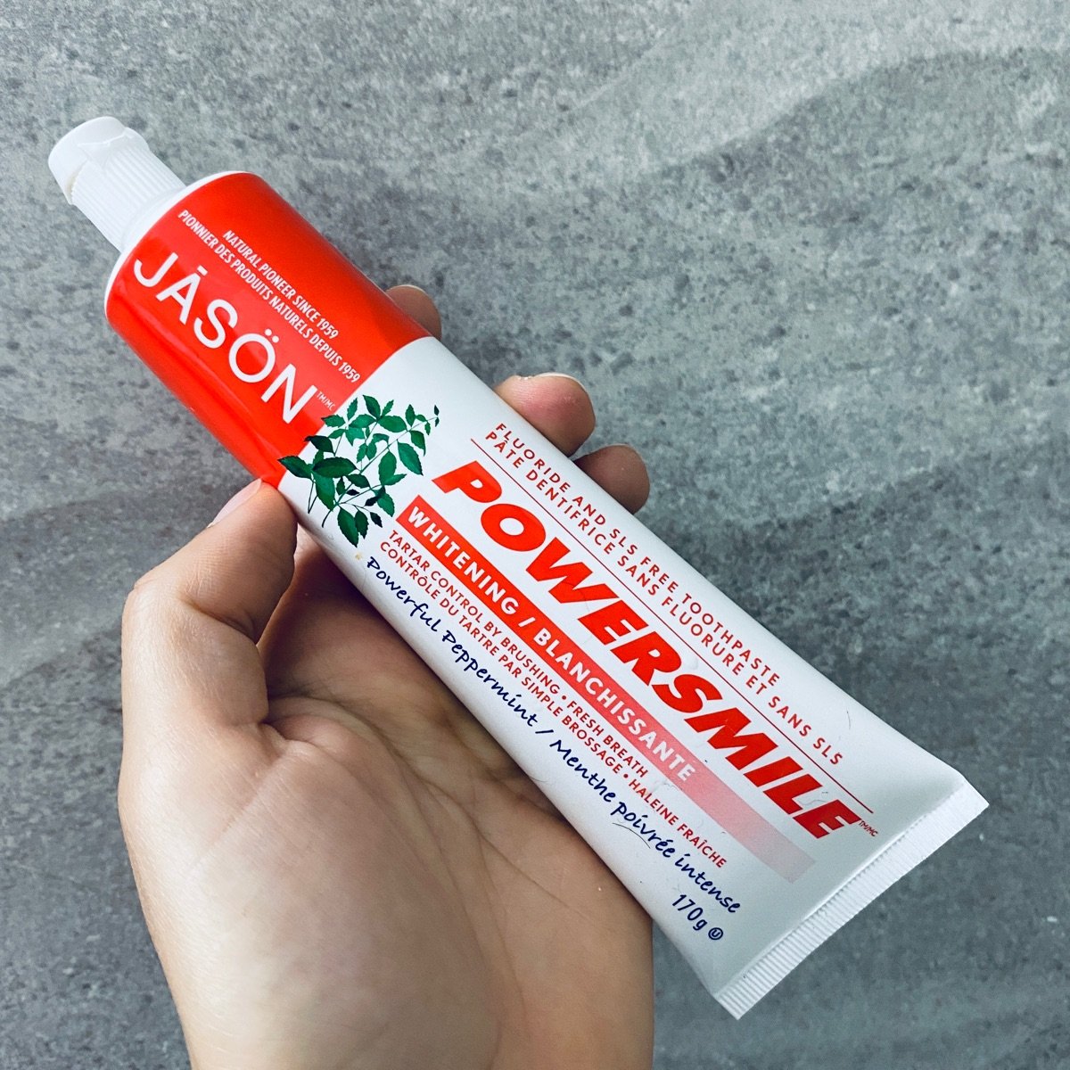 Jason Powersmile from Jāsön - Vegan Product Reviews & Ratings | abillion