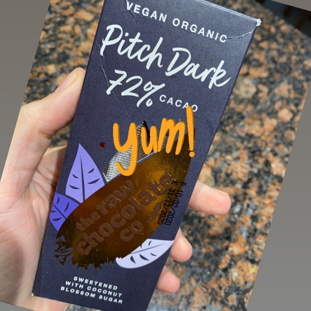 Pitch Dark 72% Cacao from The Raw Chocolate Co - Vegan Product Reviews ...