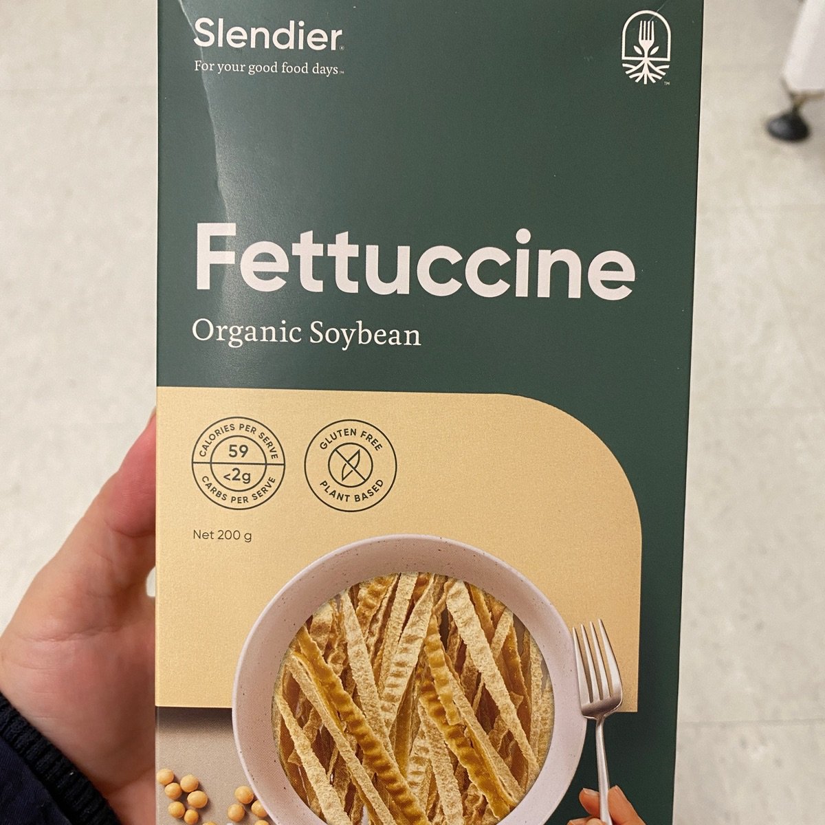 Fettuccine Organic Edamame from Slendier - Vegan Product Reviews ...