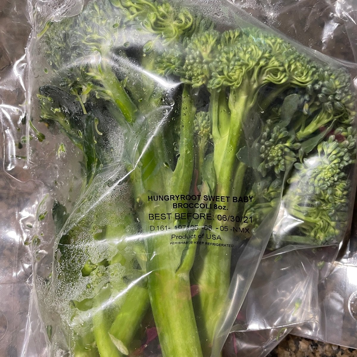 Sweet baby broccoli from HungryRoot - Vegan Product Reviews & Ratings ...