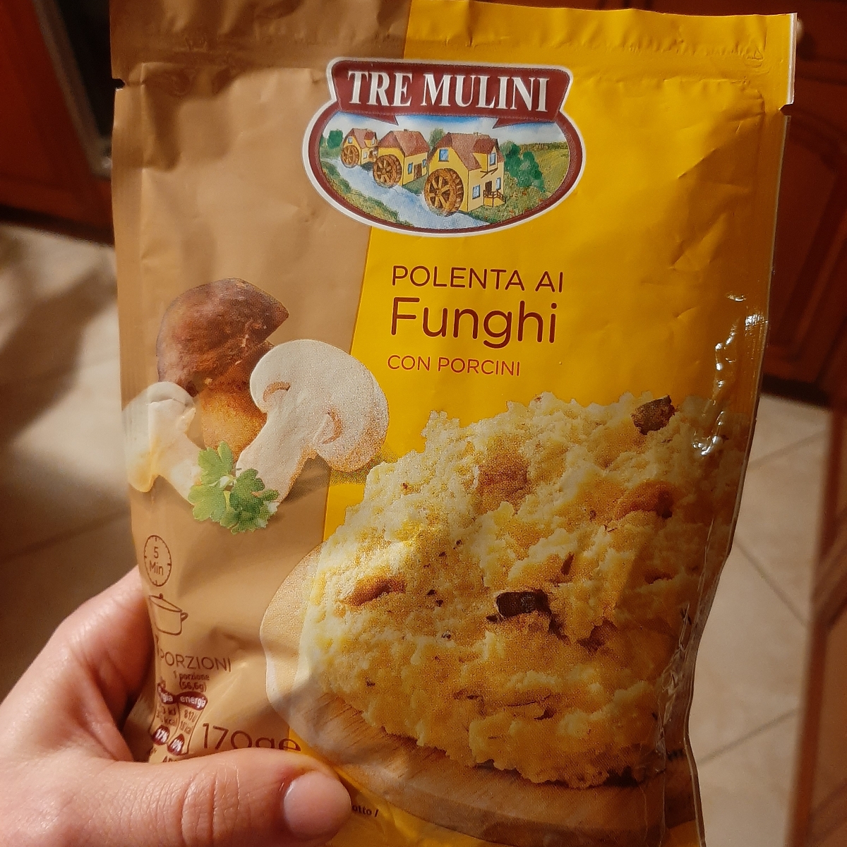 Polenta ai funghi from Tre Mulini - Vegan Product Reviews & Ratings ...