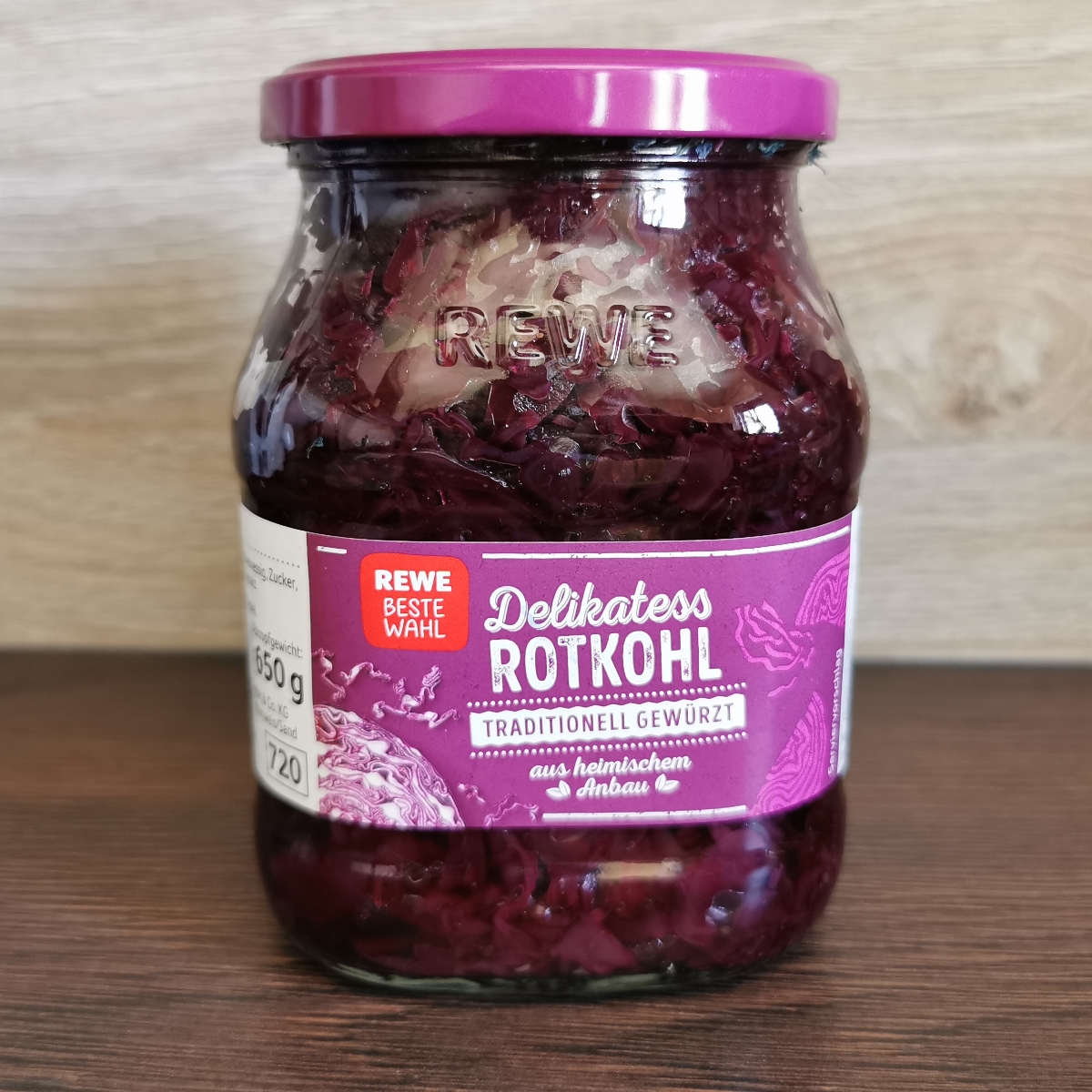 Rotkohl from REWE Beste Wahl - Vegan Product Reviews & Ratings | abillion