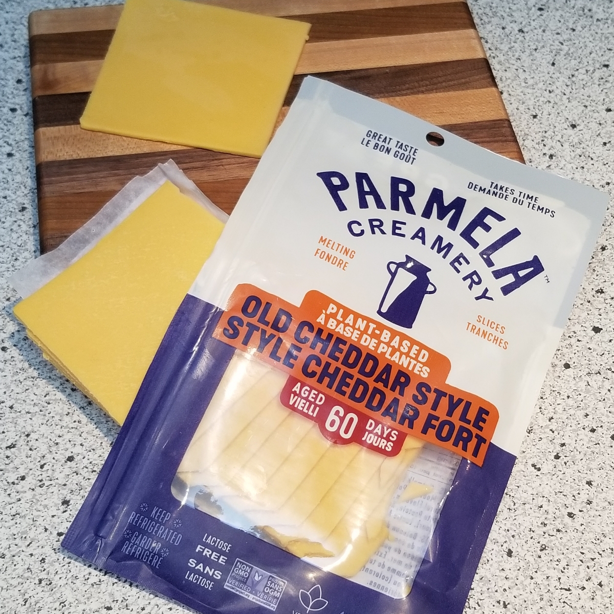 Old Cheddar Style from Parmela Creamery - Vegan Product Reviews ...