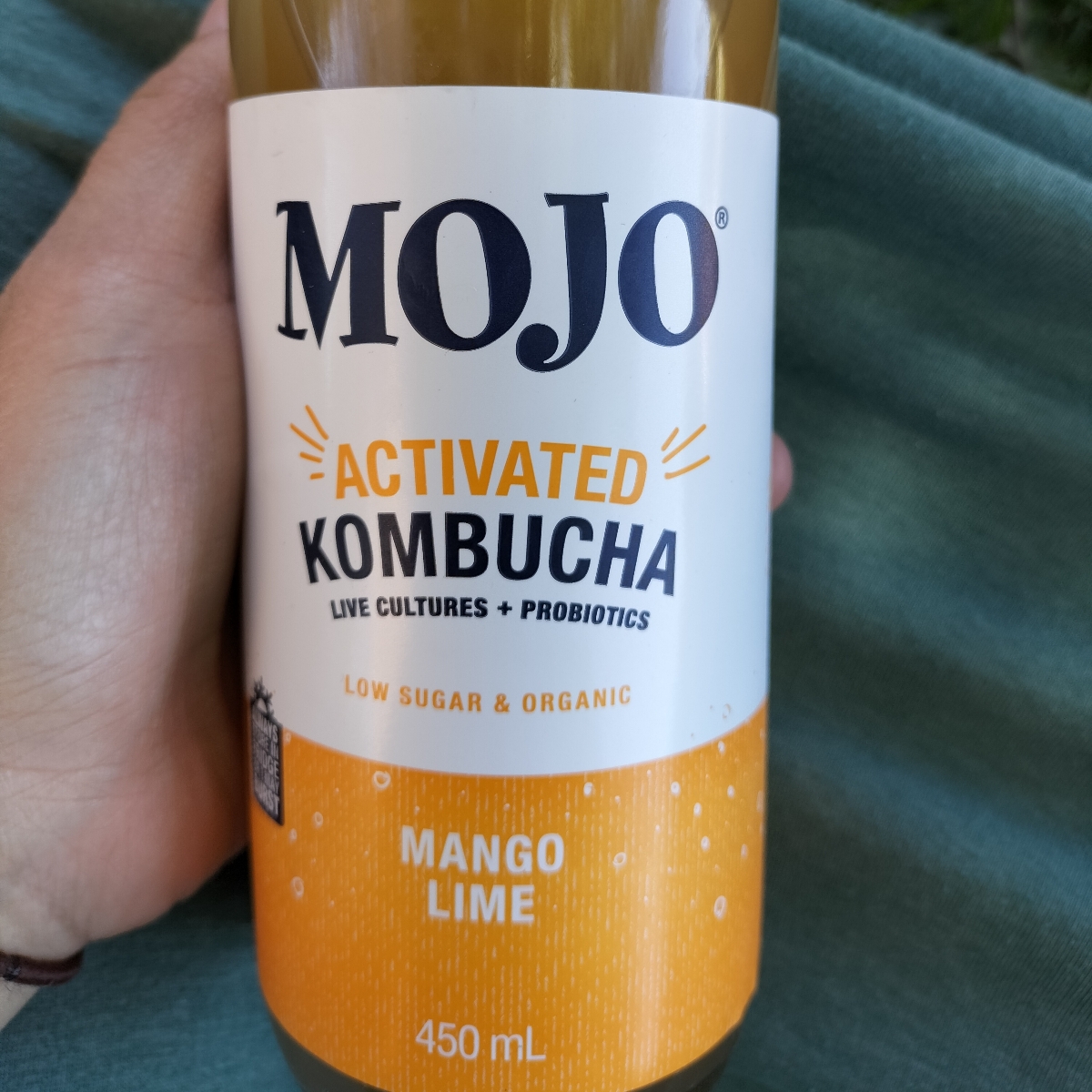 Activated Kombucha Mango Lime from Mojo - Vegan Product Reviews ...