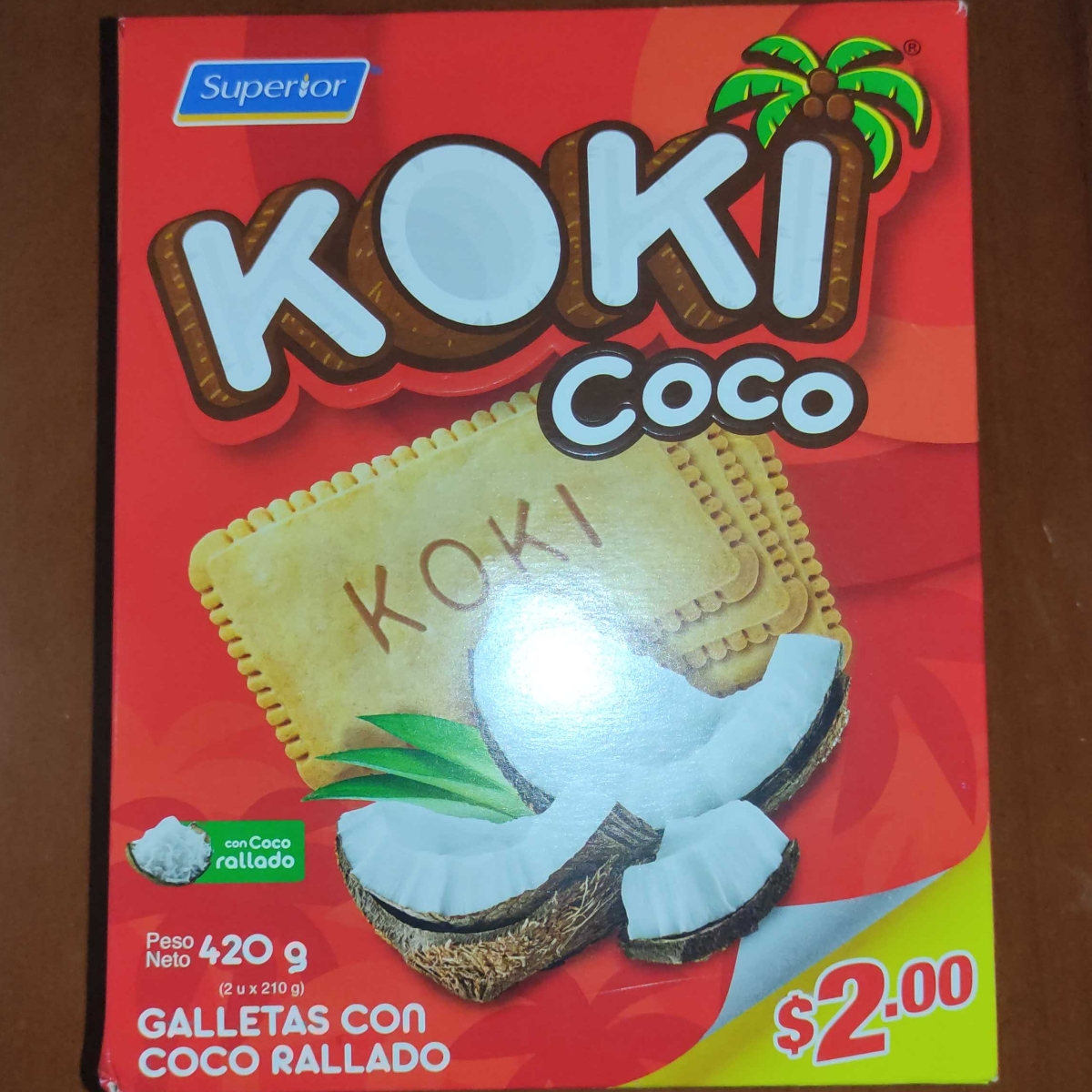 Galletas de Coco from Koki - Vegan Product Reviews & Ratings | abillion