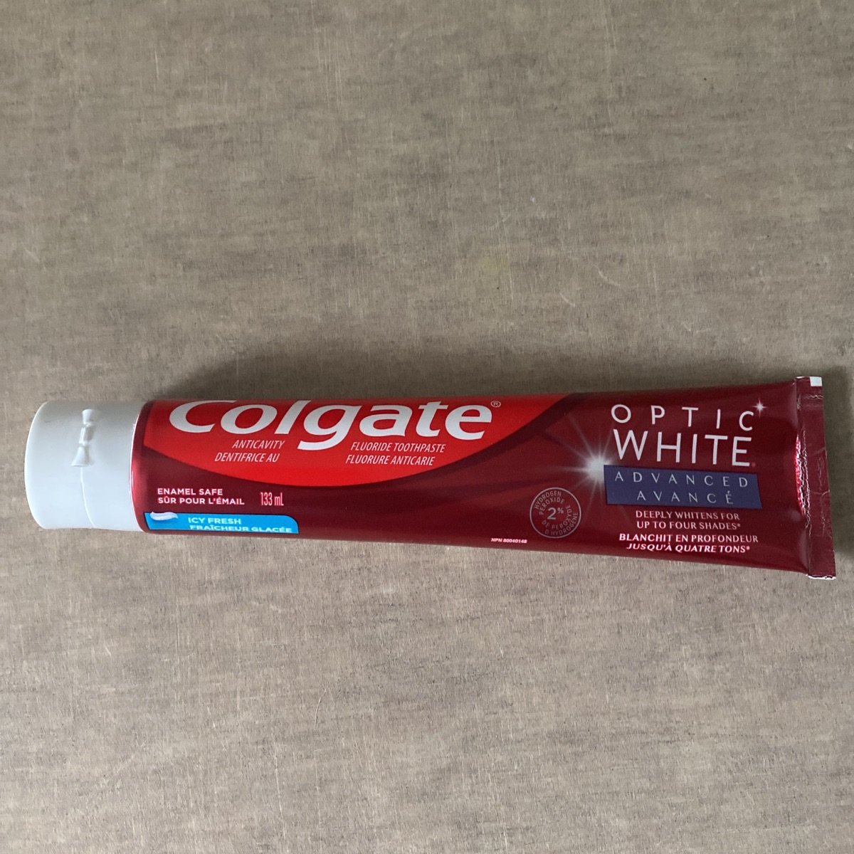 Optic White Icy Fresh from Colgate - Vegan Product Reviews & Ratings ...