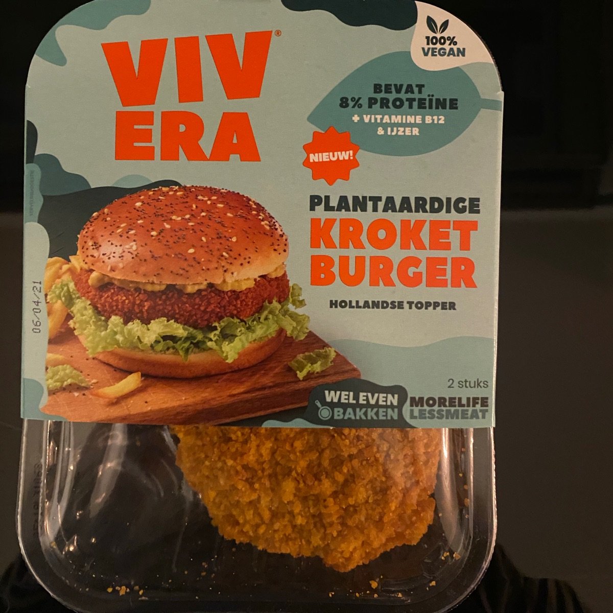 kroket burger from Vivera - Vegan Product Reviews & Ratings | abillion
