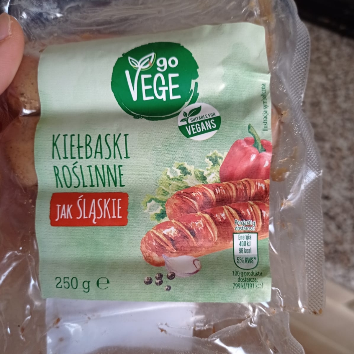 Soy sausages Paprika - Kielbaski sojowe from Go Vege - Vegan Product ...