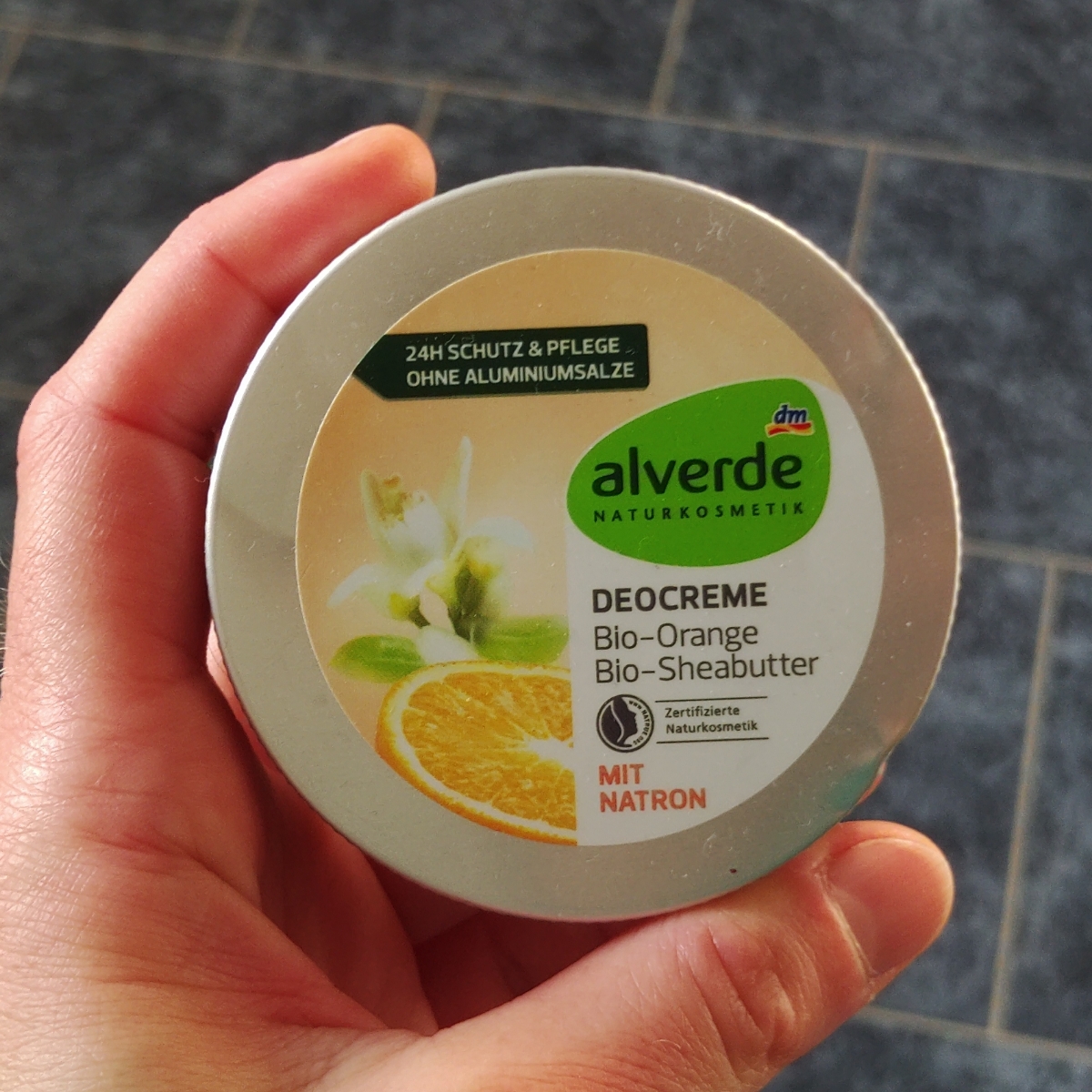 Deocreme Bio Orange Bio Sheabutter from Alverde Naturkosmetik - Vegan ...