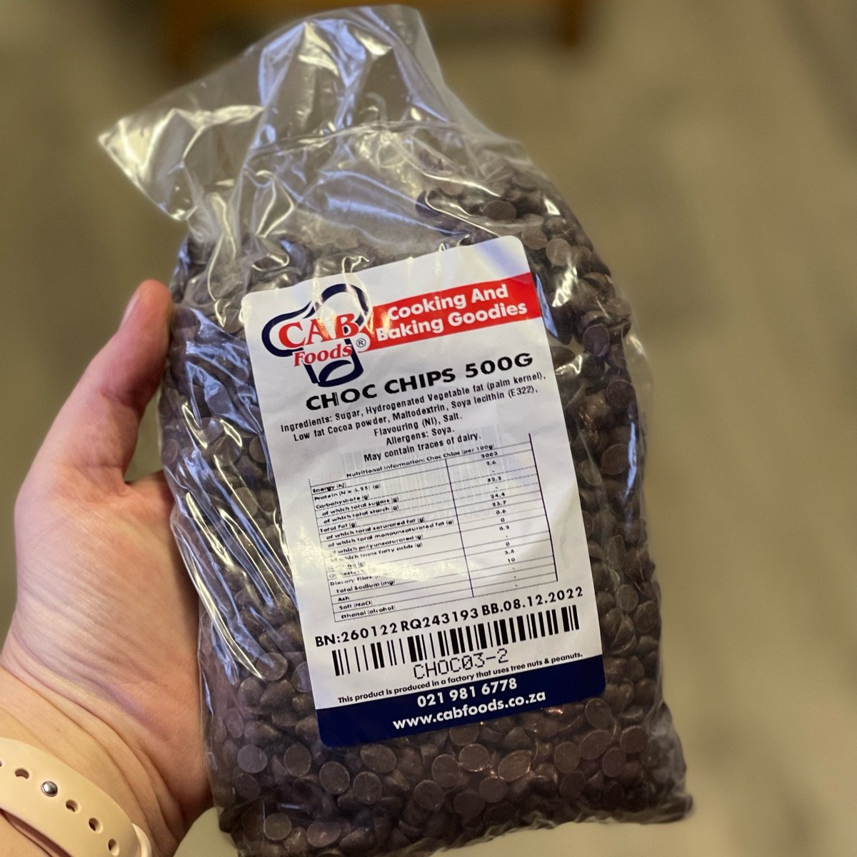 Choc Chips from CAB foods - Vegan Product Reviews & Ratings | abillion