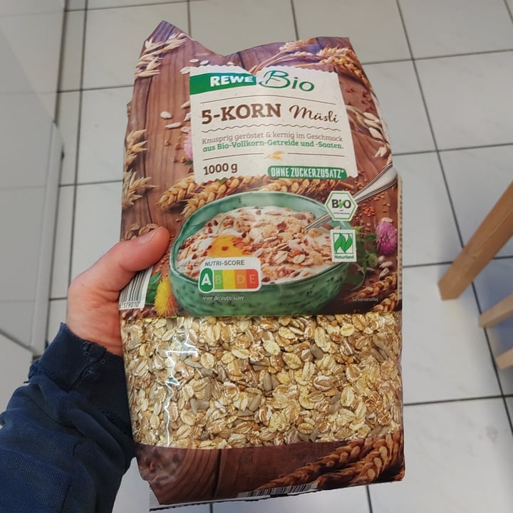Rewe Bio 5-Korn Müsli Review | abillion