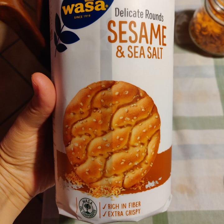 Wasa Delicate rounds sesame e sea salt Review | abillion