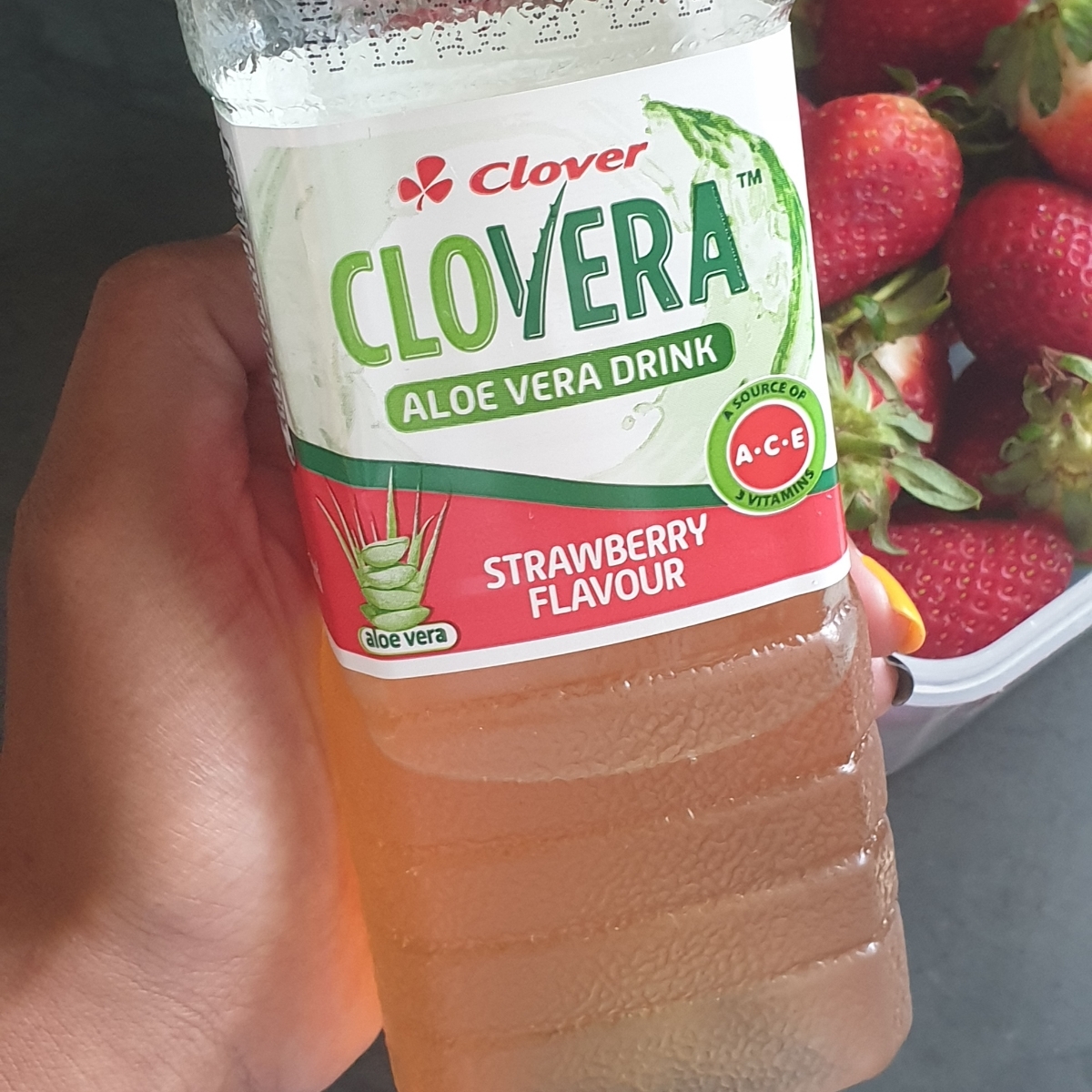 Clovera Aloe Vera Drink Strawberry Flavour from Clover - Vegan Product ...