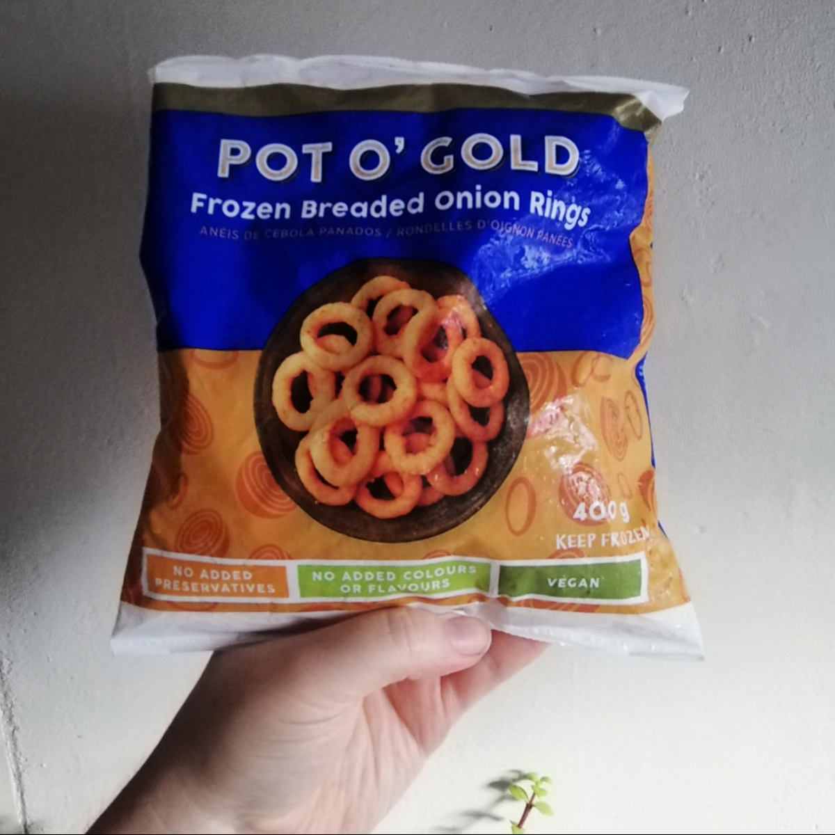 Frozen Breaded Onion Rings from Pot o’Gold - Vegan Product Reviews ...