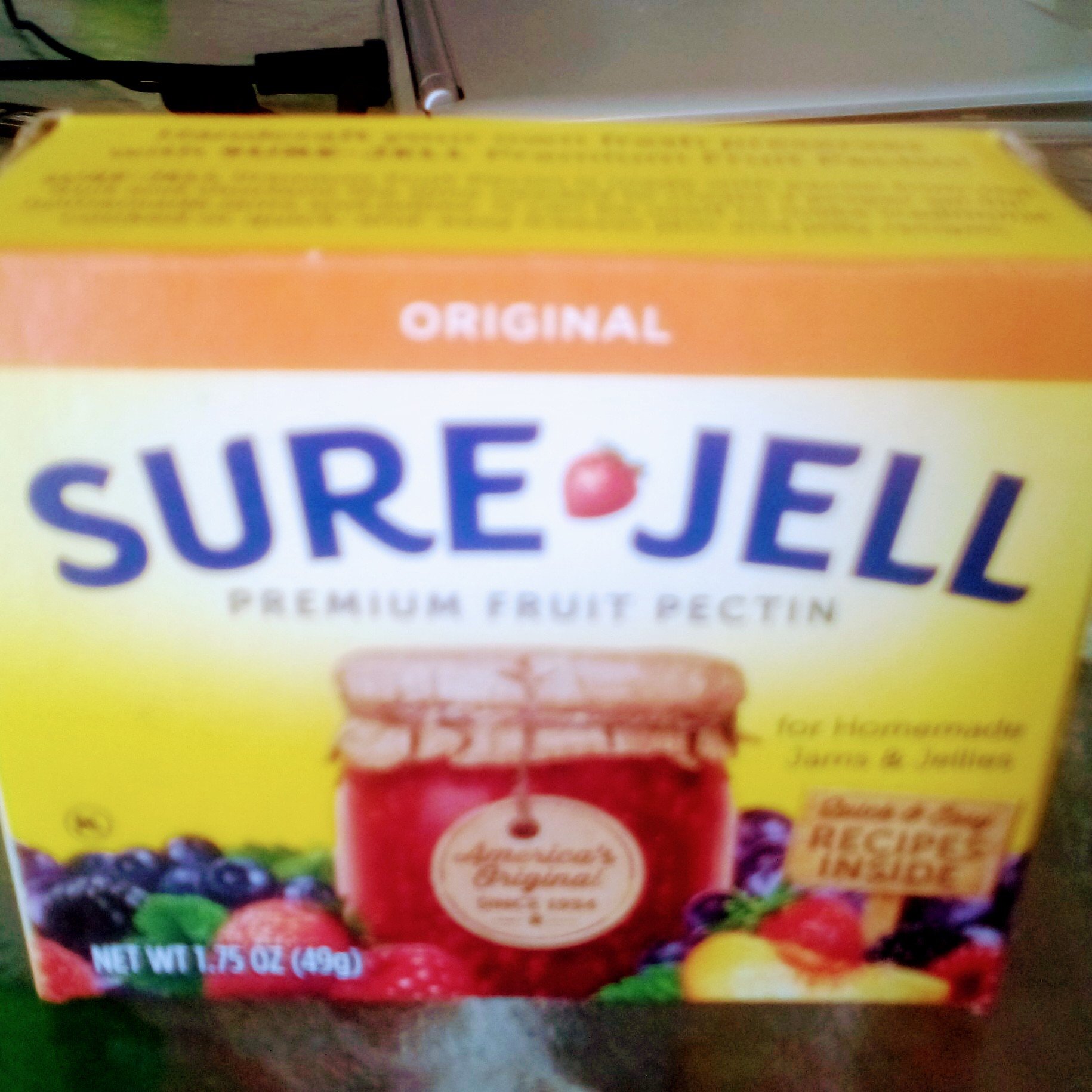 Premium Fruit Pectin from Sure Jell - Vegan Product Reviews & Ratings ...
