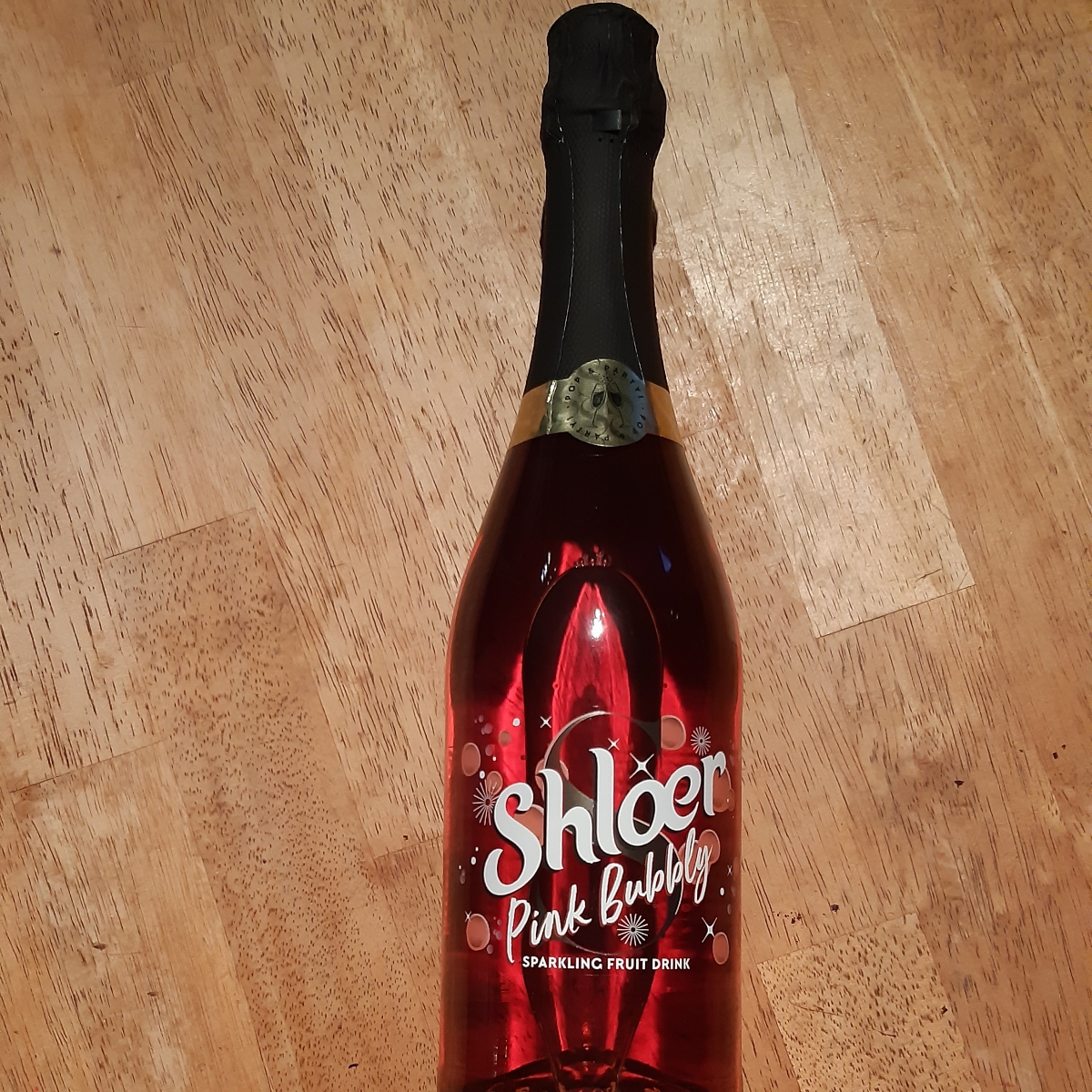Pink Bubbley Sparkling Fruit Drink from Shloer - Vegan Product Reviews ...