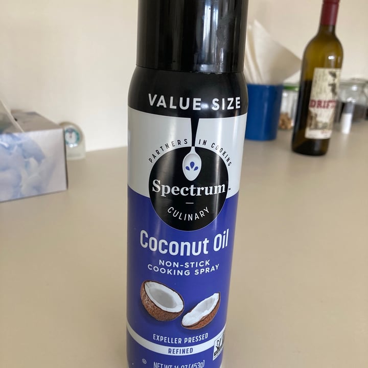 Spectrum coconut oil cooking spray Review | abillion
