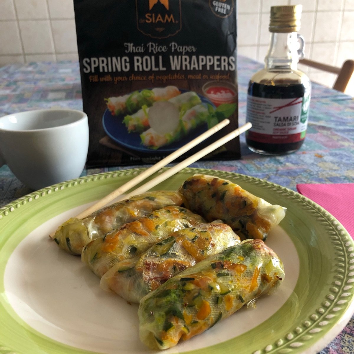 Thai Rice Papers Spring Roll wrappers from de Siam - Vegan Product ...
