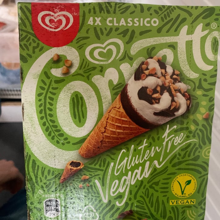 Cornetto 4x Classico Cornetto (Gluten-Free, Vegan) Review | abillion