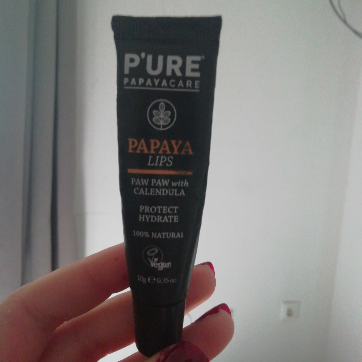 Papaya Lips from P’ure - Vegan Product Reviews & Ratings | abillion