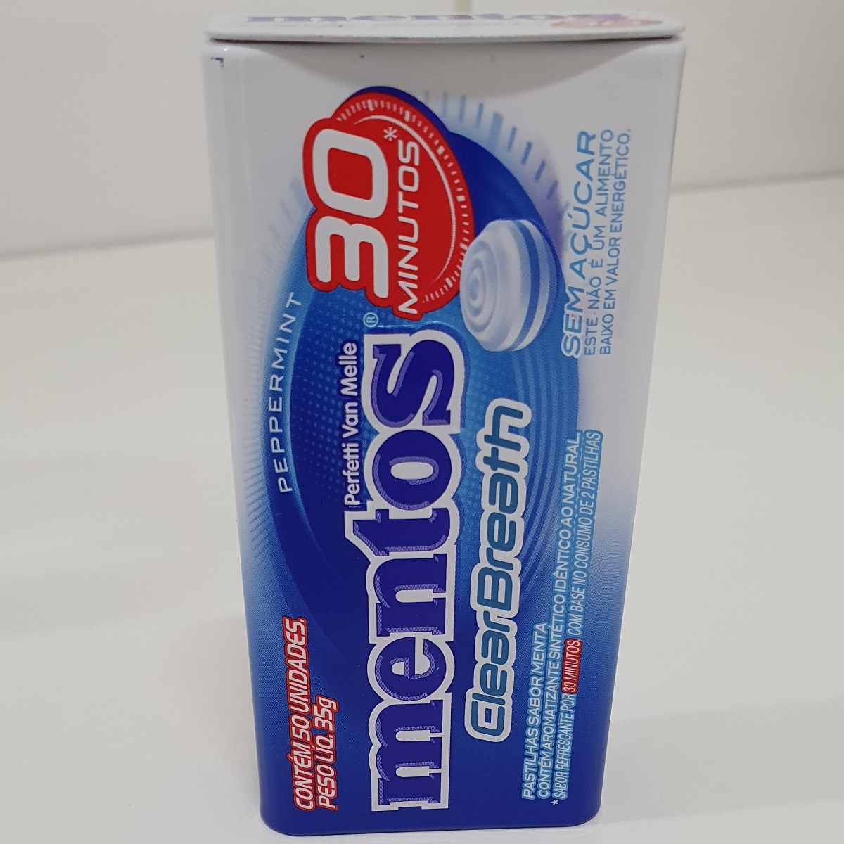 Mentos Clear Breath Peppermint from Perfetti van melle - Vegan Product ...