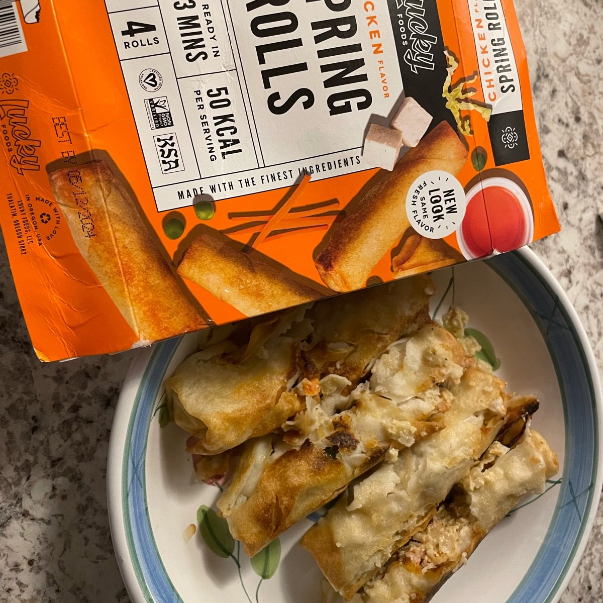 spring rolls from Lucky Vegan Foods - Vegan Product Reviews & Ratings ...