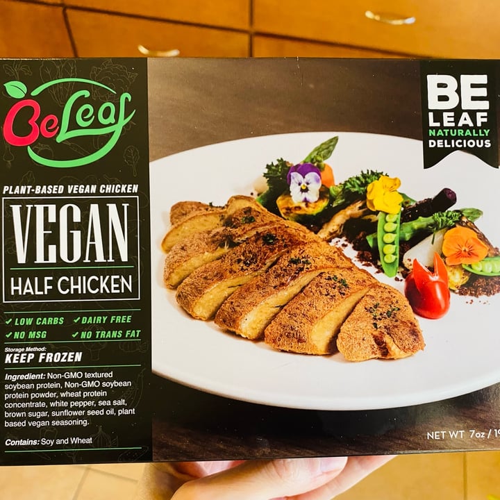 BeLeaf Vegan Vegan Half Chicken Review | abillion