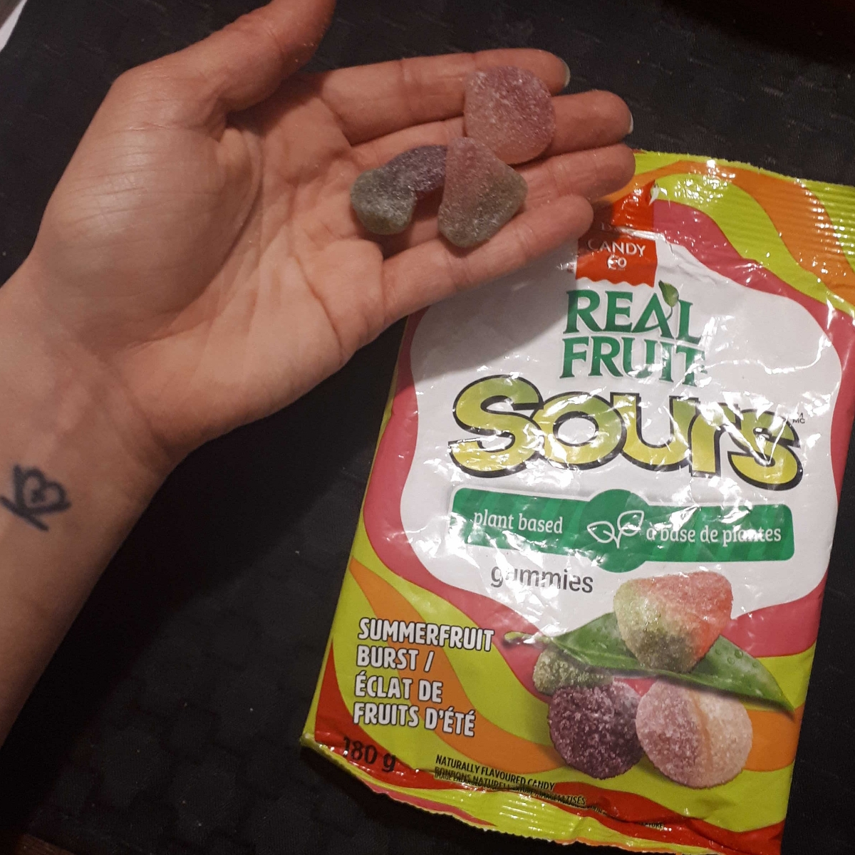 Real fruit - Gummies sours à base de plantes Review | abillion