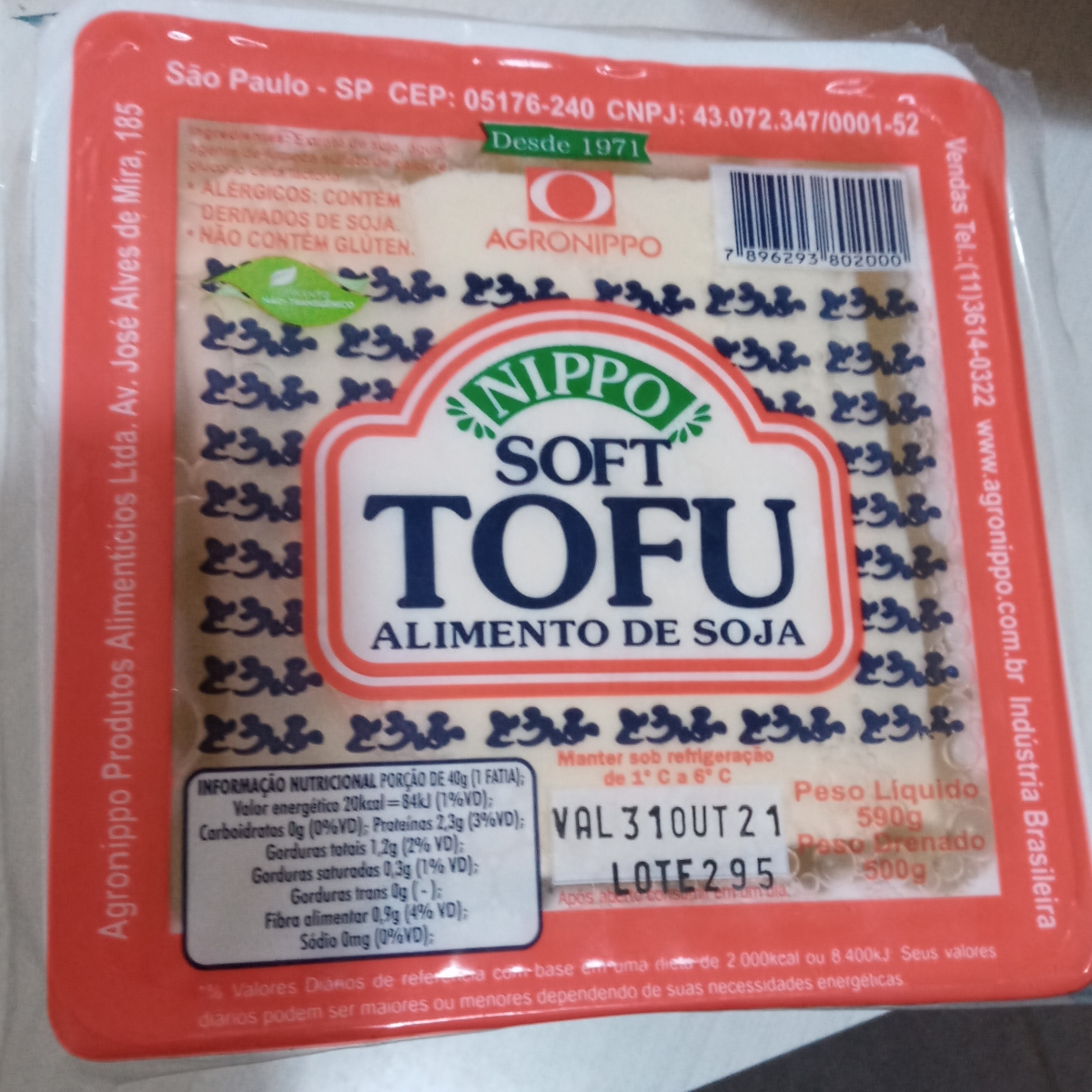 Soft Tofu from Tofu agronippo - Vegan Product Reviews & Ratings | abillion