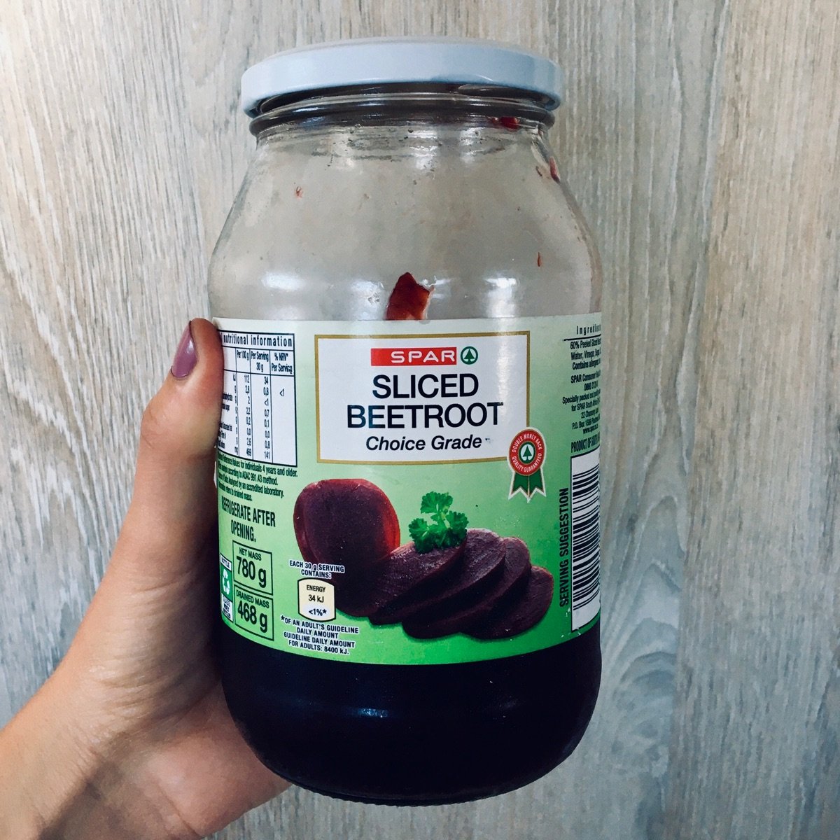Sliced beetroot from Spar - Vegan Product Reviews & Ratings | abillion