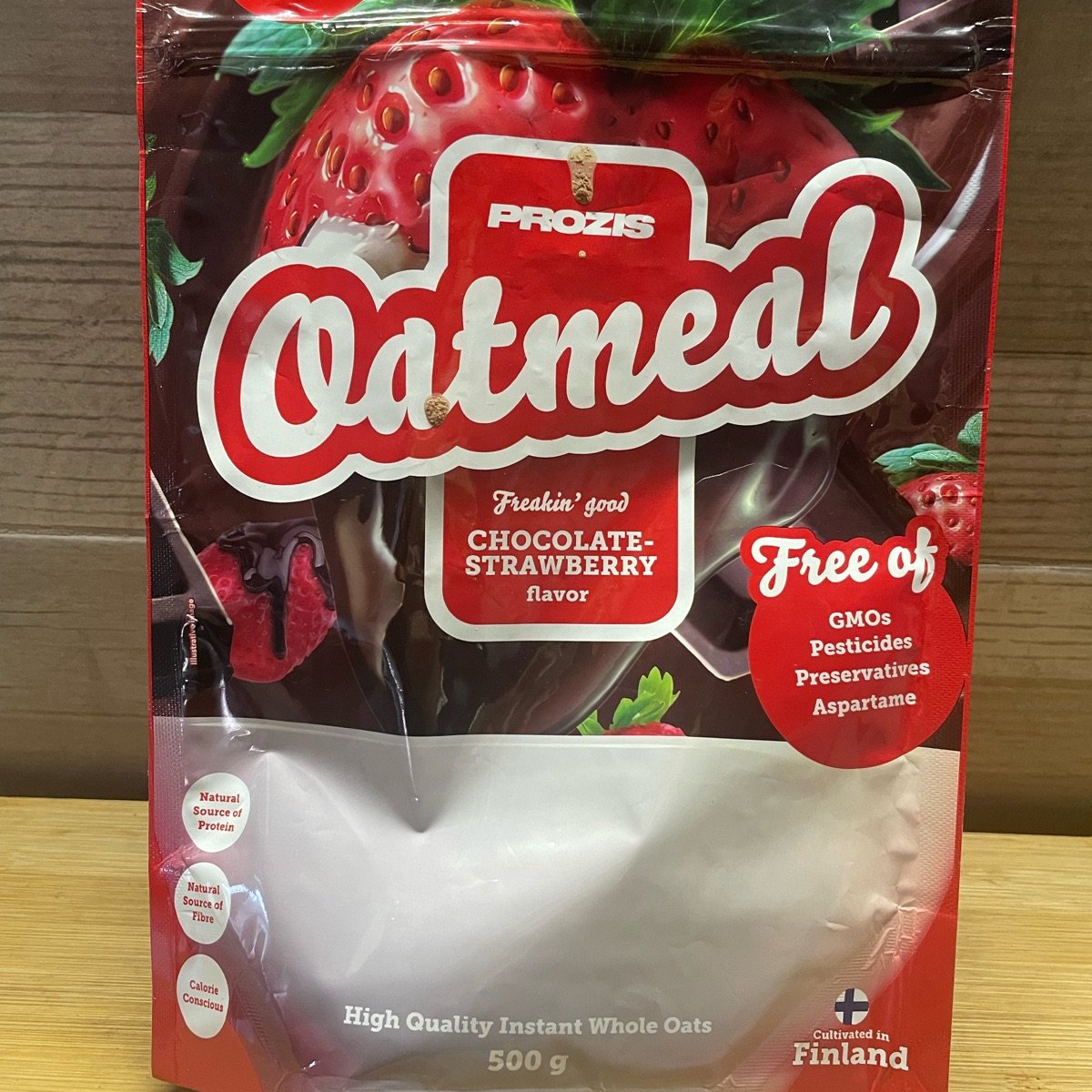 Oatmeal - Chocolate strawberry from Prozis - Vegan Product Reviews ...