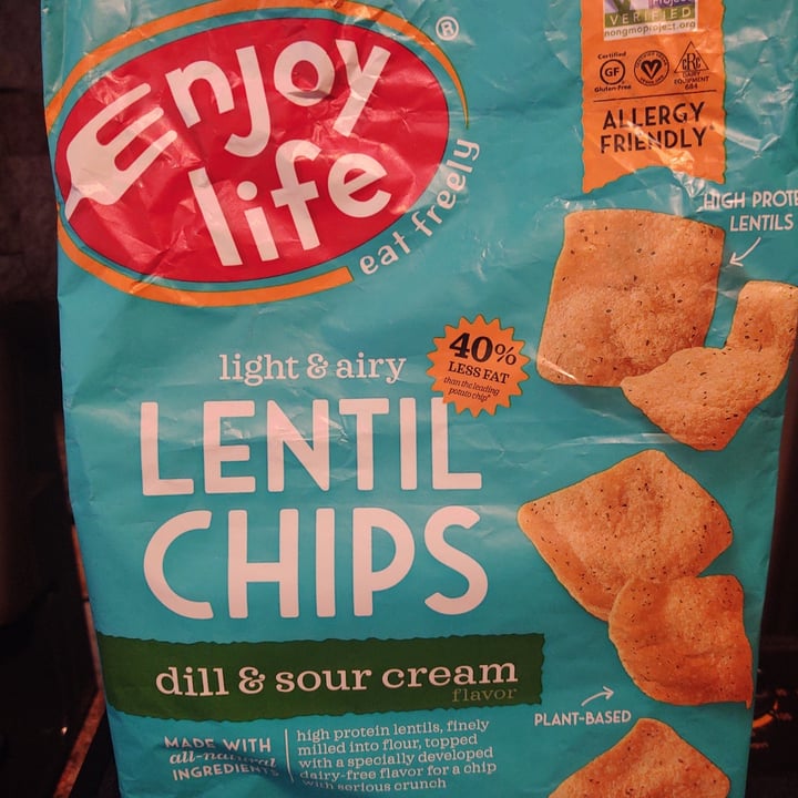 Enjoy Life Light And Airy Lentil Chips Review | abillion