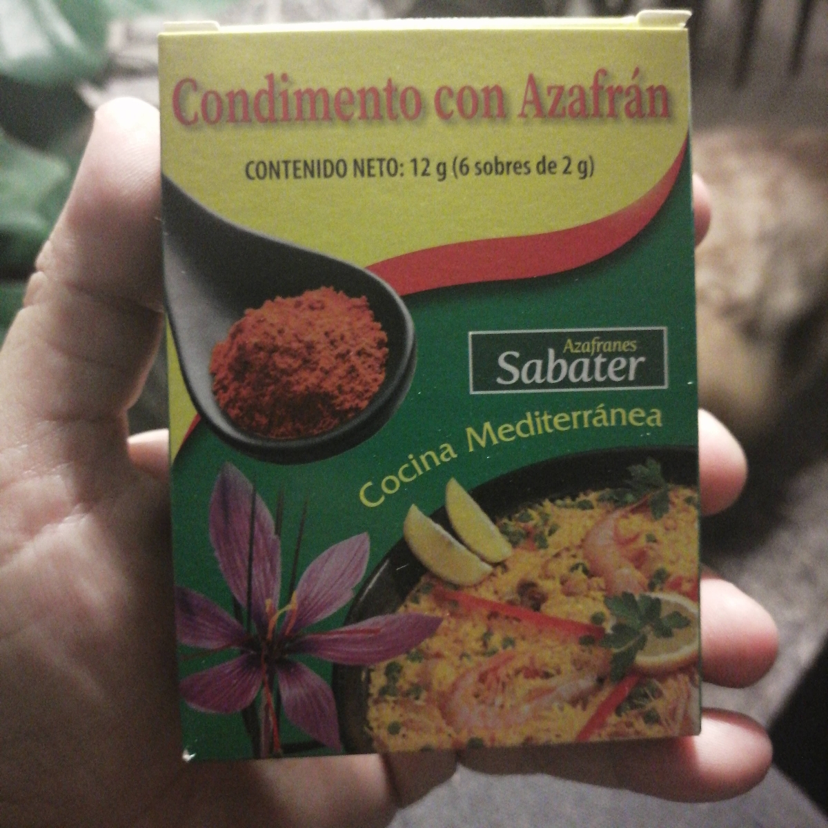 Condimento Con AZAFRÁN from Azafranes Sabater - Vegan Product Reviews ...