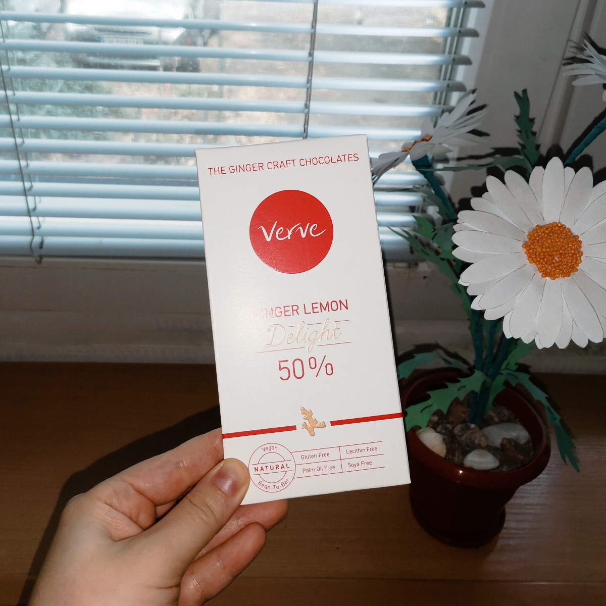 Verve Ginger Lemon Delight chocolate from Casa kakau - Vegan Product ...