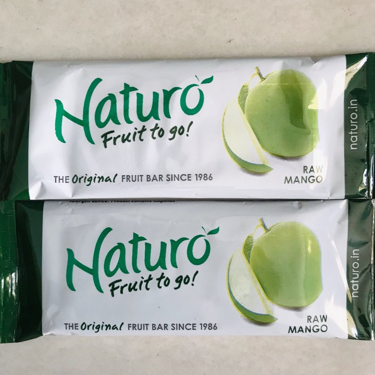 Raw Mango Fruit Bar from Naturo - Vegan Product Reviews & Ratings ...