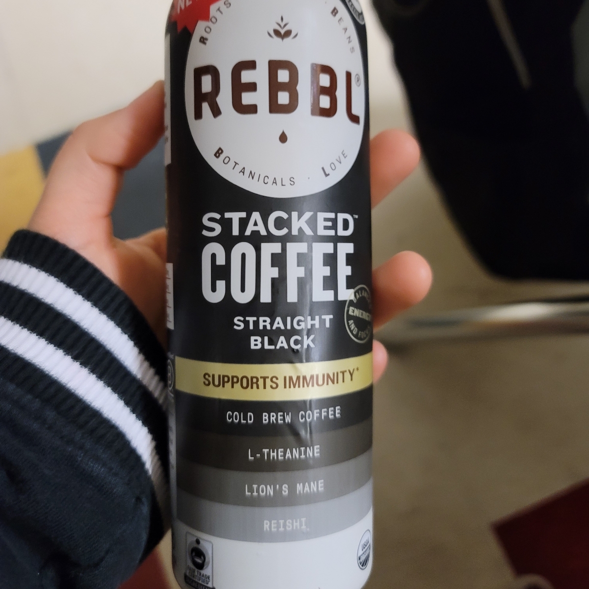 Stacked Coffee Straight Black from REBBL - Vegan Product Reviews ...