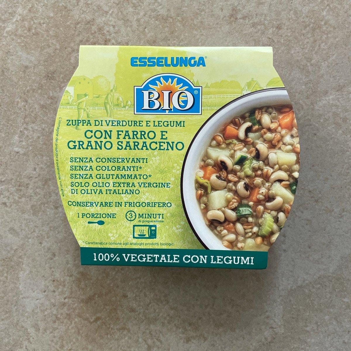 Zuppa con farro e grano saraceno from Esselunga - Vegan Product Reviews ...