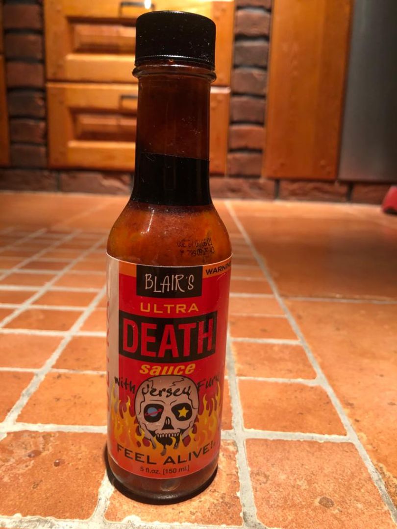Ultra death sauce from Blair's Sauces & Snacks - Vegan Product Reviews ...