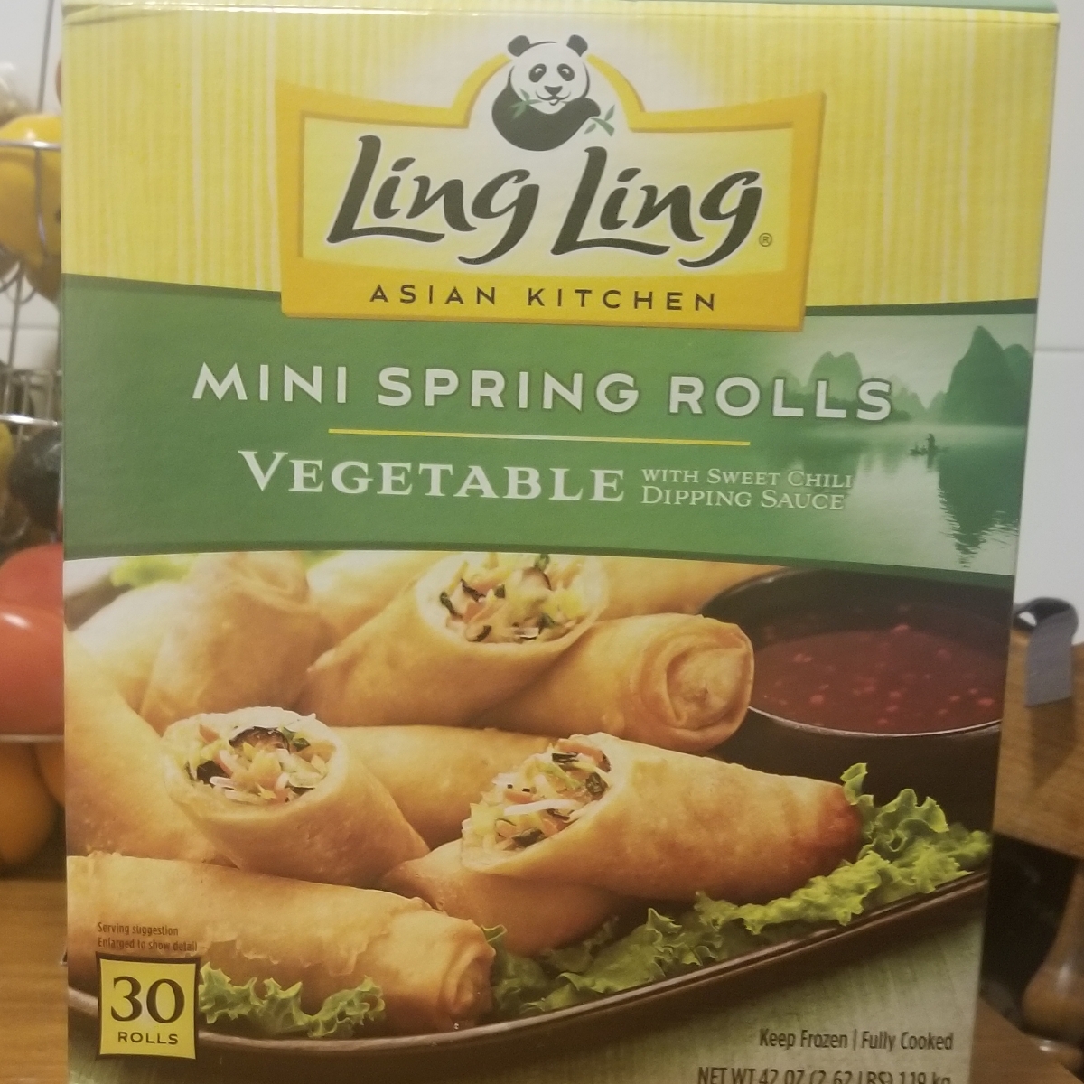 Mini Spring Rolls, Vegetable from Ling Ling Asian Kitchen - Vegan Product Reviews & Ratings ...