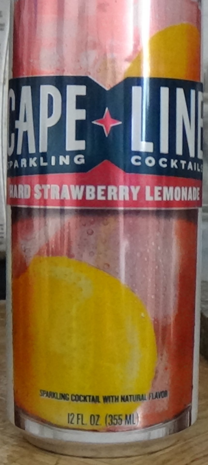 Hard Strawberry Lemonade from Cape Line - Vegan Product Reviews ...