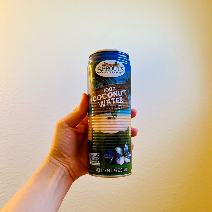 Sprouts Farmers Market Sprouts 100% Coconut Water Review | abillion