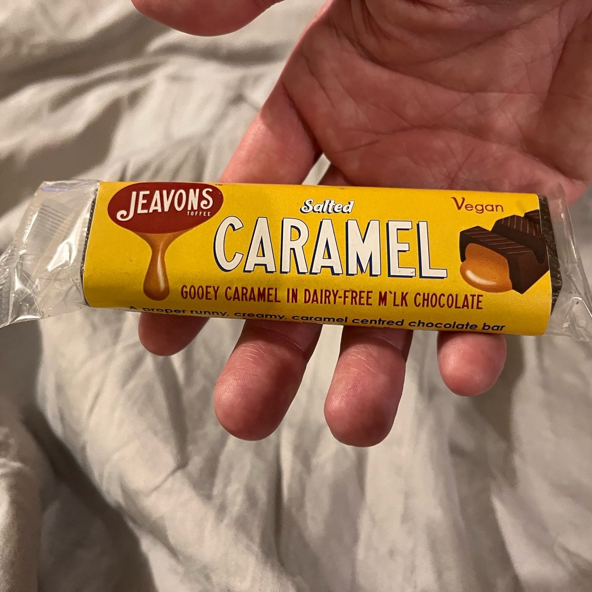Jeavons Toffee - Salted caramel Vegan Review | abillion