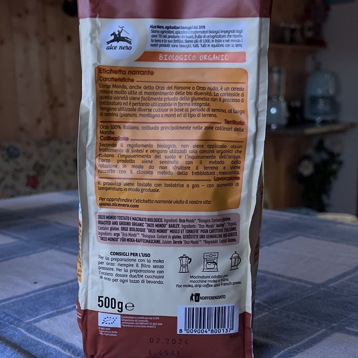 caffè Orzo Barley Drink from Alce Nero - Vegan Product Reviews ...